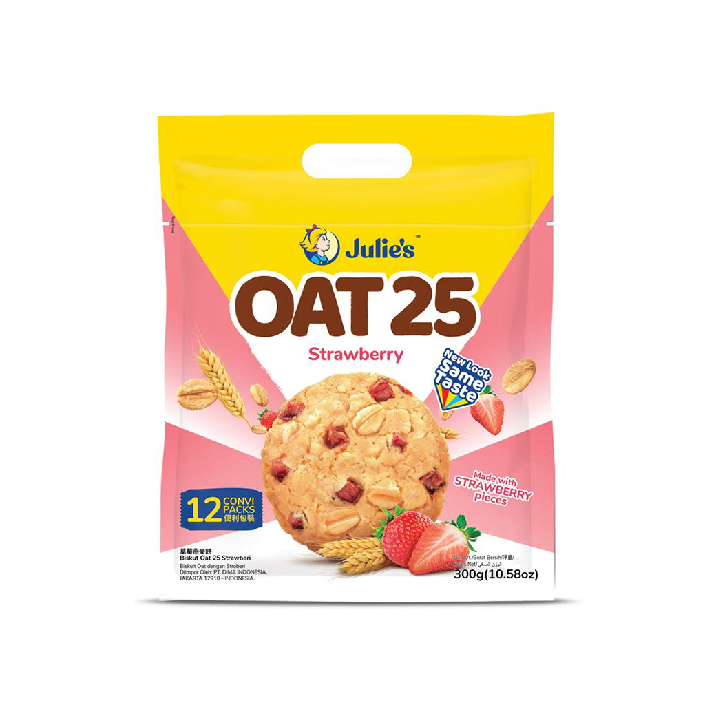 JULIES OAT 25 300G - STRAWBERRY | KGROCER
